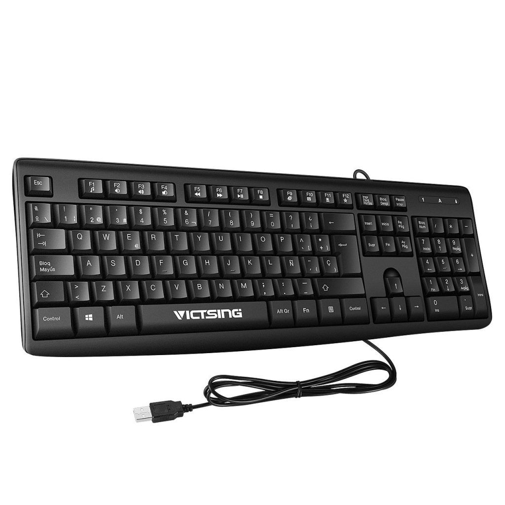 VICTSING Teclado USB Español - VICTSING